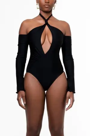 BOHN JSELL Tessa One-piece Swimsuit - Black