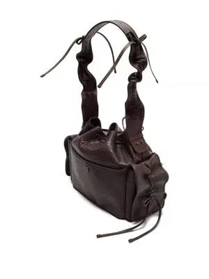 Acne Studios Textured Leather Shoulder Bag