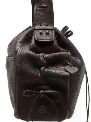 Acne Studios Textured Leather Shoulder Bag