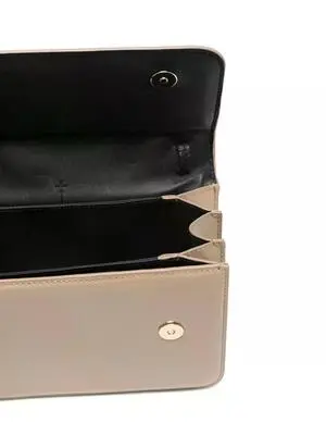 M2malletier Leather Clutch With Top Handle