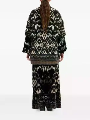 PIERRE-LOUIS MASCIA All-over Pattern Quilted Coat