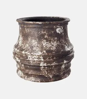 SERAX 01 Medium Stoneware Plant Pot Kelly Wearstler - Grey