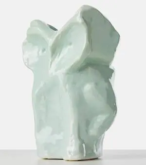 SERAX After Midnight Owl Small Stoneware Vase Marni - Blue