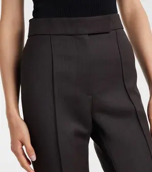 Alex Perry High-rise Flared Trousers