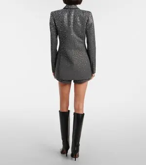 Alex Perry Crystal-embellished Blazer