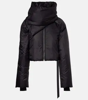 Rick Owens Convertible Puffer Jacket - Black