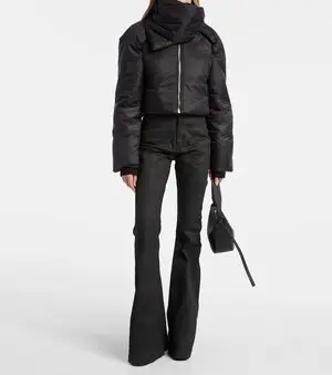 Rick Owens Convertible Puffer Jacket - Black