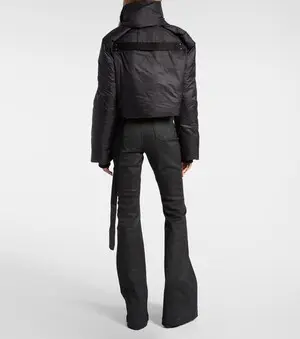 Rick Owens Convertible Puffer Jacket - Black