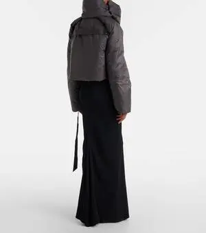 Rick Owens Convertible Puffer Jacket - Brown