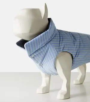 Moncler Poldo Dog Couture Striped Dog Coat