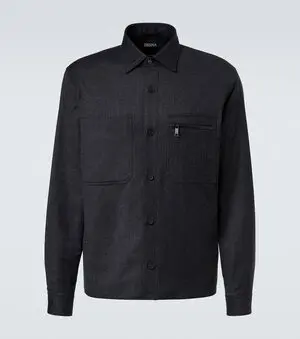Zegna Single Breasted Outerwear For Men
