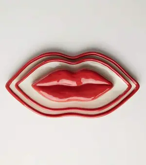 SERAX Les Objets Mouleversants Lips Serving Set Wouters & Hendrix
