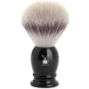 MÜHLE Classic Medium Silvertip Fiber Shaving Brush - Black