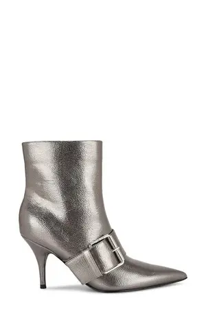 Nine West Colin Pointed Toe Bootie - Pewter