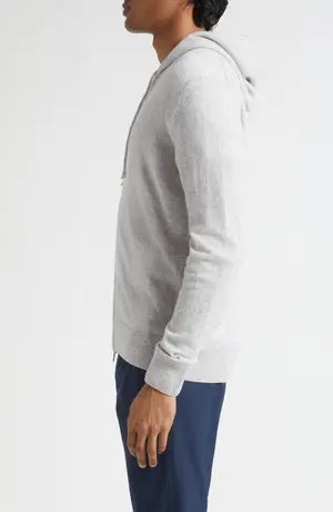 Eleventy Full Zip Cashmere Hoodie
