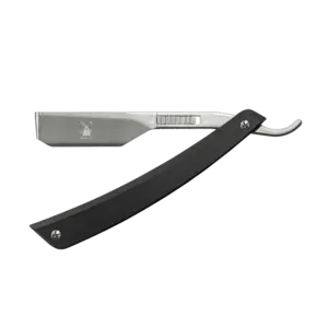 MUHLE Enthusiast Pro Straight Razor W/ Replacement Blade - Black