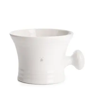 MUHLE Porcelain Shaving Mug With Handle - White