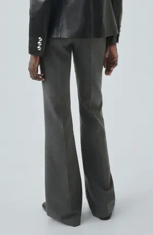 Mango Selection Belted Straight-leg Trousers