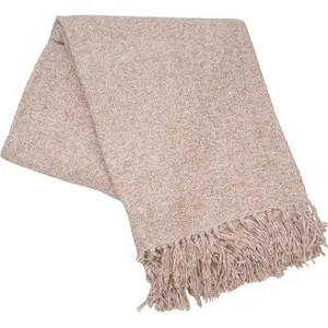C&F HOME Cozy Throw Blanket Collection - Beige