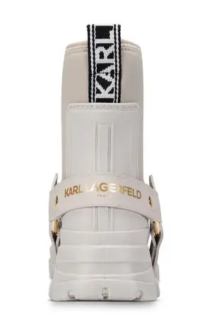 Karl Lagerfeld Paris Ranelle Rain Boots - Soft White