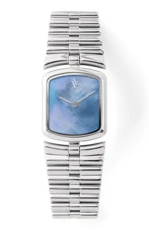 VANNA Amare Gemstone Watch Blue Pearl-silver