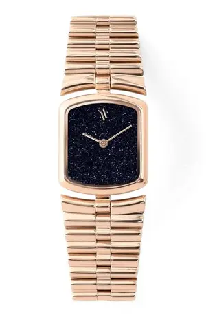 VANNA Amare Gemstone Watch Blue Sandstone-rose Gold