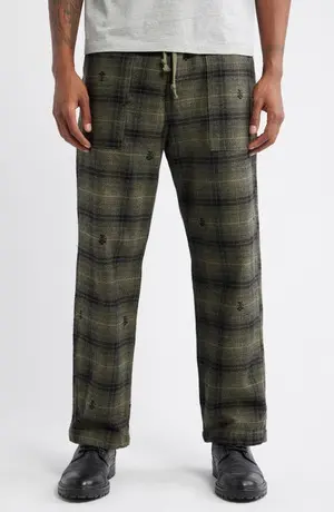 SERVICE WORKS Thistle Plaid Chef Pants