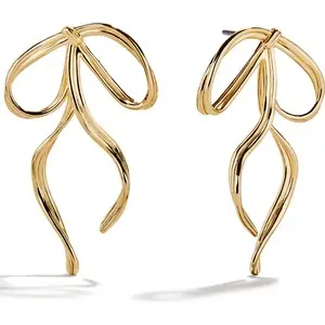 Baublebar Louisa Bow Stud Earrings - Gold