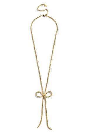 Baublebar Gigi Bow Necklace - Gold