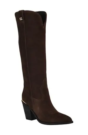 Guess Block Heel Boots For Women