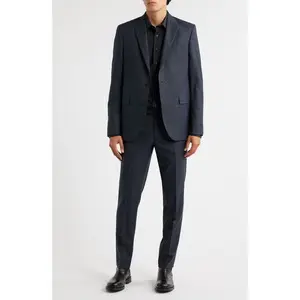 ALLSAINTS Ross Slim Fit Solid Wool Suit