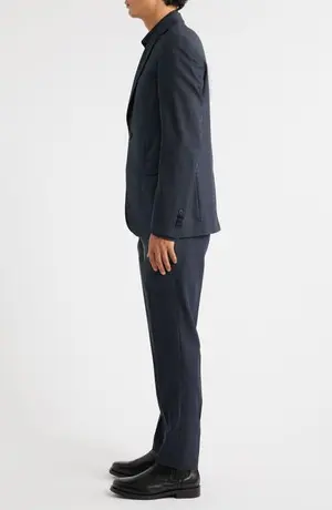 ALLSAINTS Ross Slim Fit Solid Wool Suit