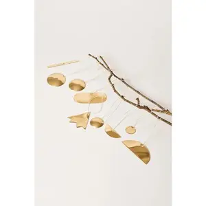 FLECK Abstract Ornamentsset Of 9 - Clear