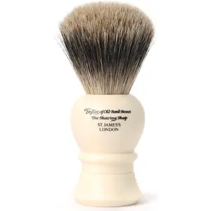 TAYLOR OF OLD BOND STREET Pure Badger Shaving Brush - Ivory