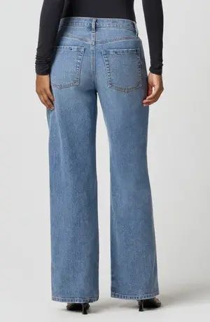 FLORENCE BY MILLS Boyfriend Wide Leg Jeans