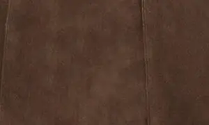 Vince Flared Suede Skirt - Deep Espresso