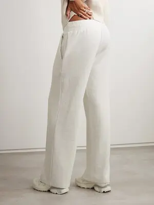 Varley Wide-leg Doublesoft™ Jersey Pants - Neutrals