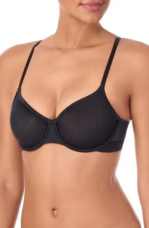 Dkny Dot Mesh Underwire Bra