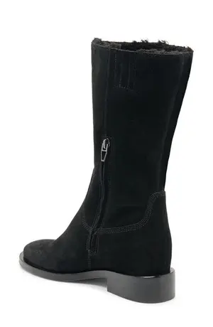Dolce Vita Kedra H2o Waterproof Boots - Onyx Suede H2o