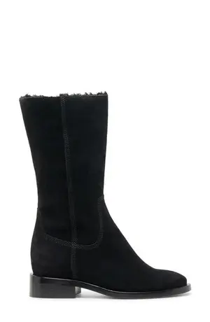 Dolce Vita Kedra H2o Waterproof Boots - Onyx Suede H2o