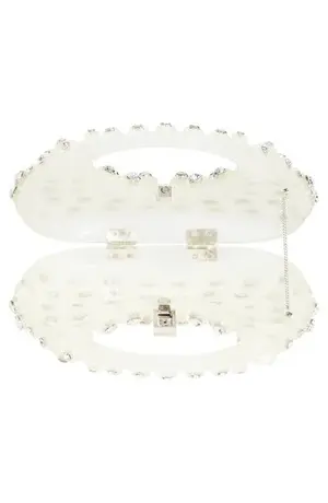 L’ALINGI Iced Meleni Crystal Embellished Handbag
