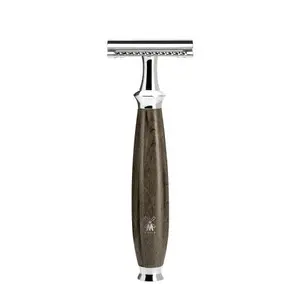 MUHLE Purist Closed Comb Safety Razor - Grained Beech