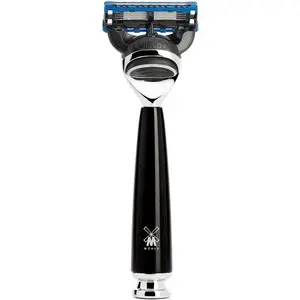 MUHLE Rytmo Black Fusion Razor - Black/ Chrome