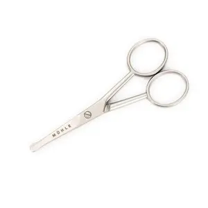 MUHLE Facial Hair Trimming Scissors - Chrome