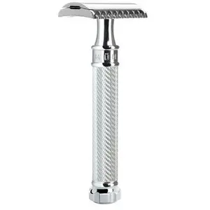 MUHLE Traditional 'twist' Safety Razoropen Comb - Chrome