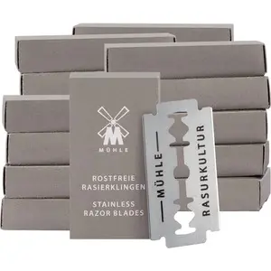 MUHLE 200-pack Of Safety Razor Blades - Silver