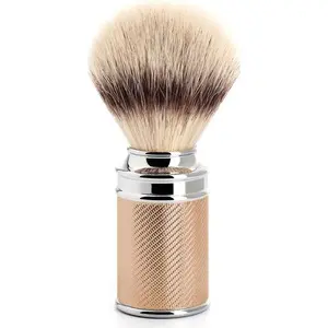 MUHLE Traditional Silvertip Fiber Shaving Brush - Rose Gold
