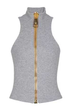 Balmain Sleeveless Knit Top