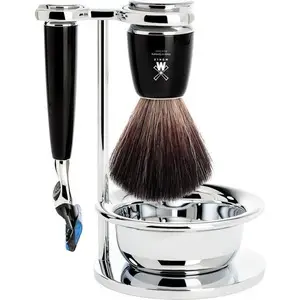 MUHLE Rytmo 4-piece Shaving Set - Black