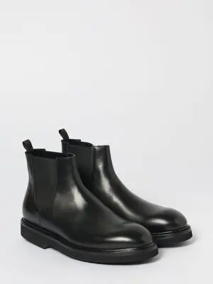 Premiata Leather Chelsea Boots - Black
